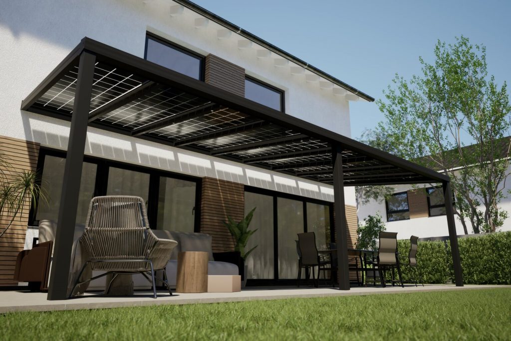 KD Solar | Überdachung mit Photovoltaik Anlage von KD